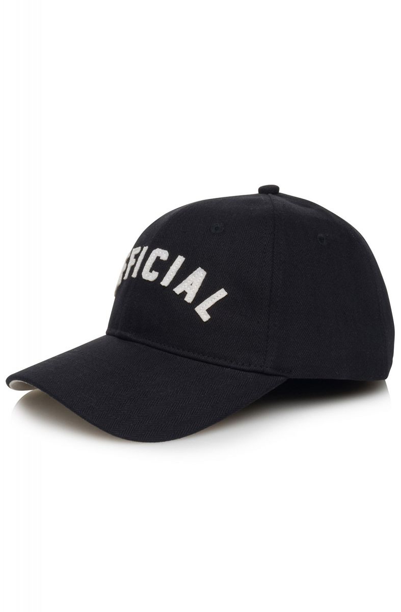 OFFICIAL CROWN OF LAUREL The Arc Strapback Hat in Black SP17-6013-BLK ...