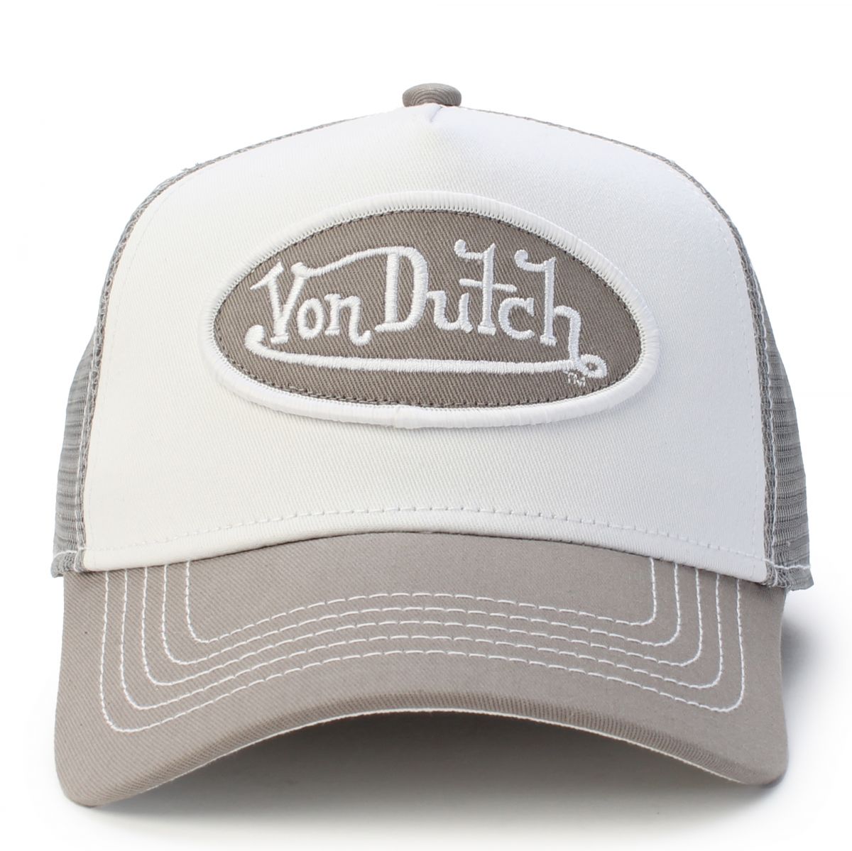 VONDUTCH Von Dutch Trucker Hat VDHT213-GRYWH - Karmaloop