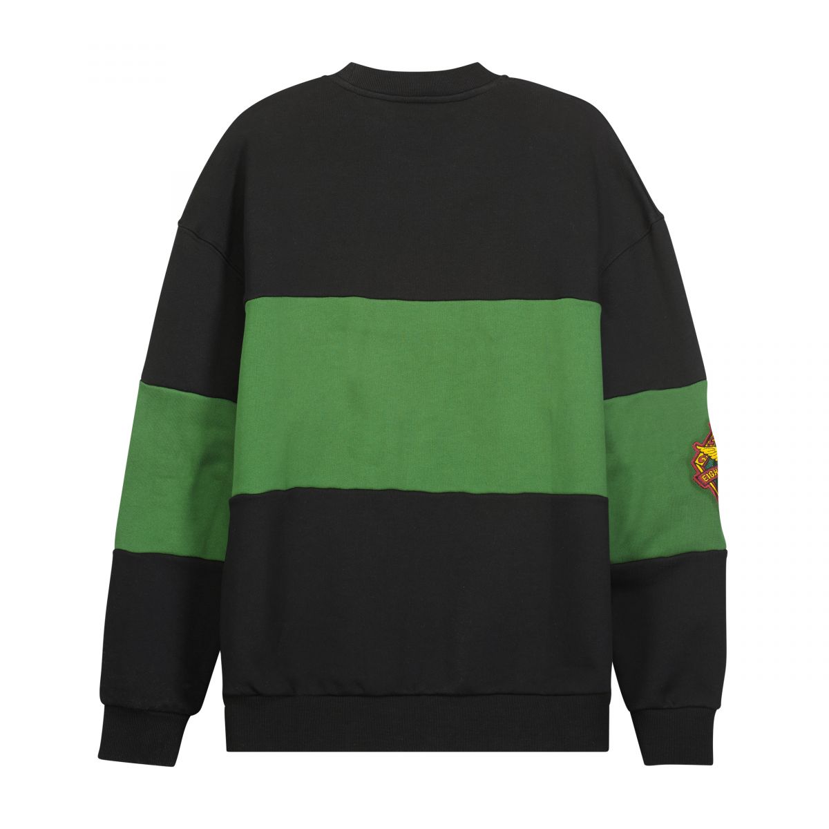 8&9 MFG CO. Varsity Crew Neck Sweatshirt CRVARBLK-BLACK - Karmaloop