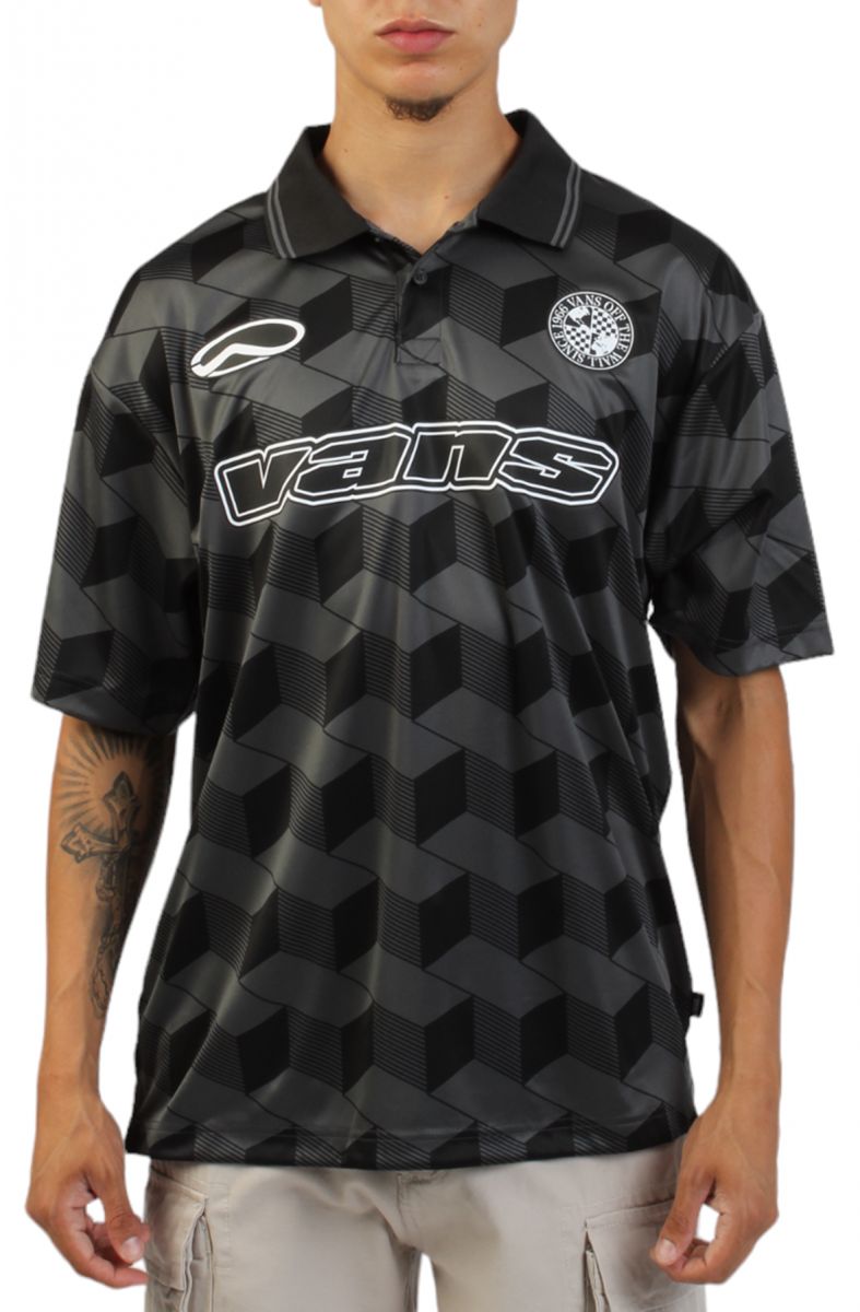 VANS Rigsby Soccer Polo Shirt VN000HDUBLK - Karmaloop