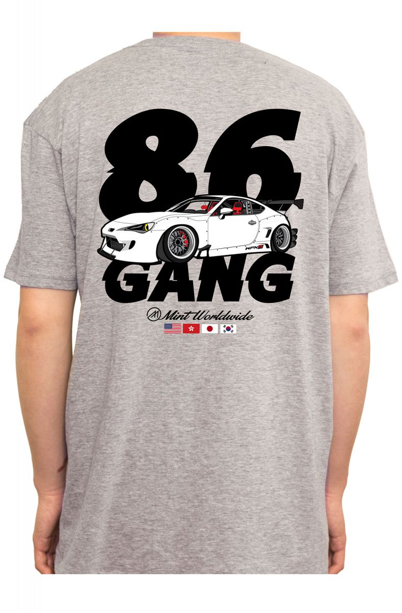 MINT Mint 86 Gang Tshirt - Heather MT86G-GR - Karmaloop