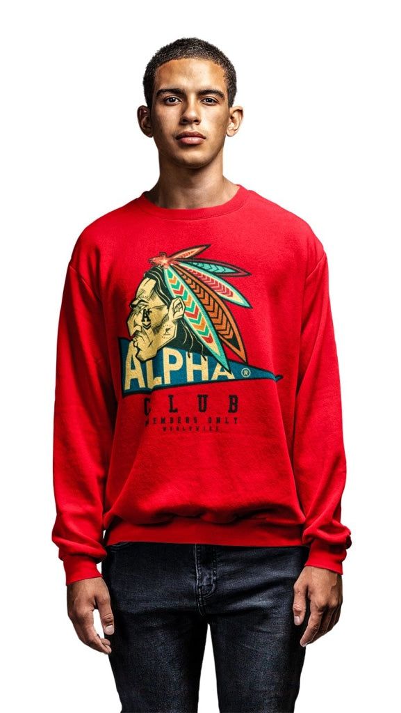 SKILLZ REKOGNIZE SKILLZ Native Alpha" Crewneck Sweatshirts SKLLZREK ...