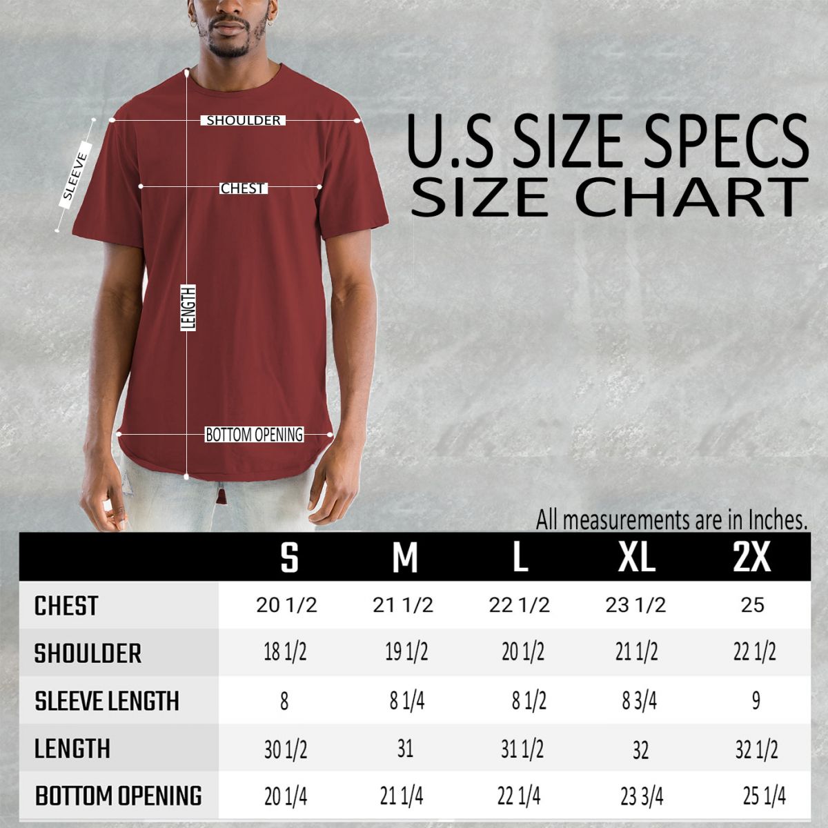 WEIV Classic Scallop Tee 3001C-HEATHERGREY - Karmaloop