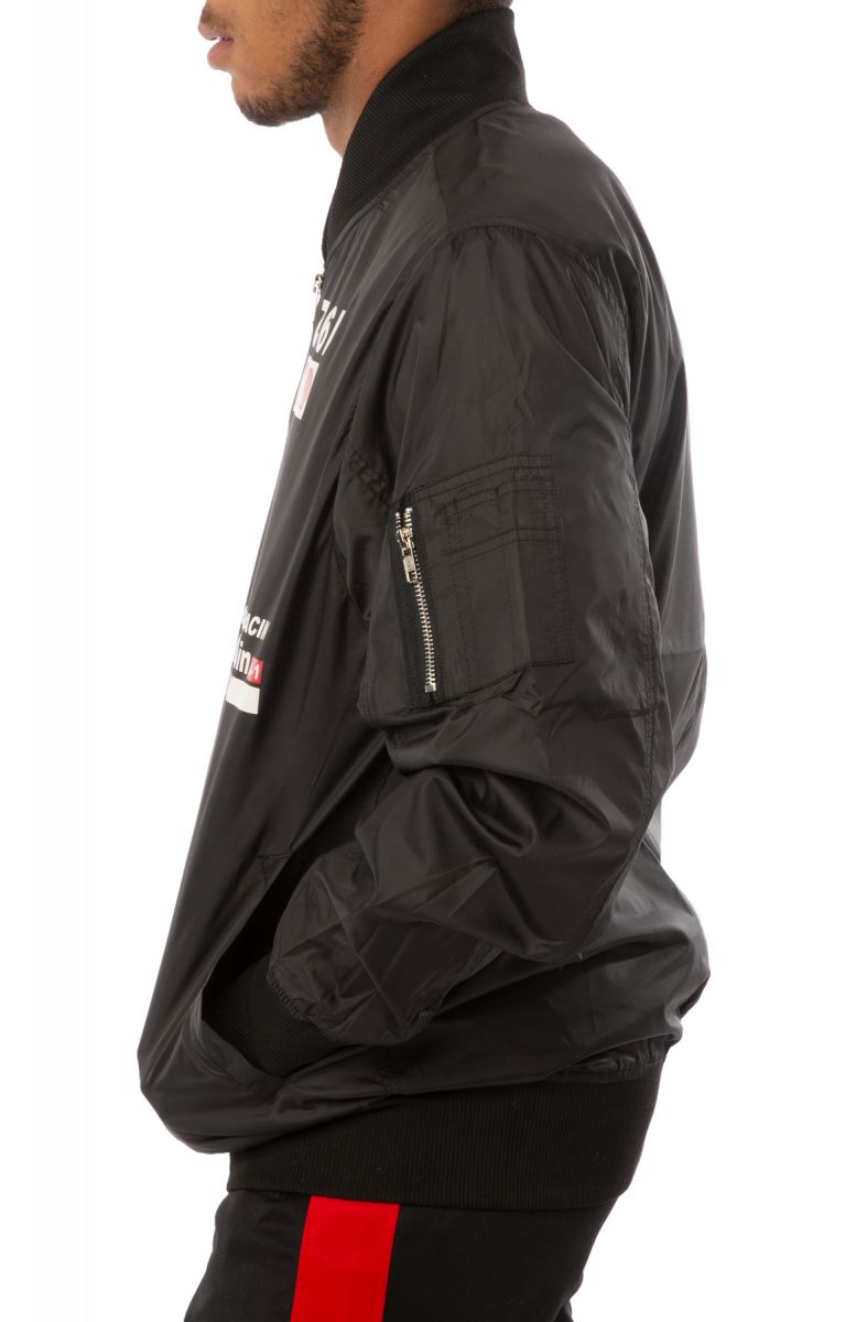 BLEECKER AND MERCER Motorsport Jacket J781-BLK - Karmaloop