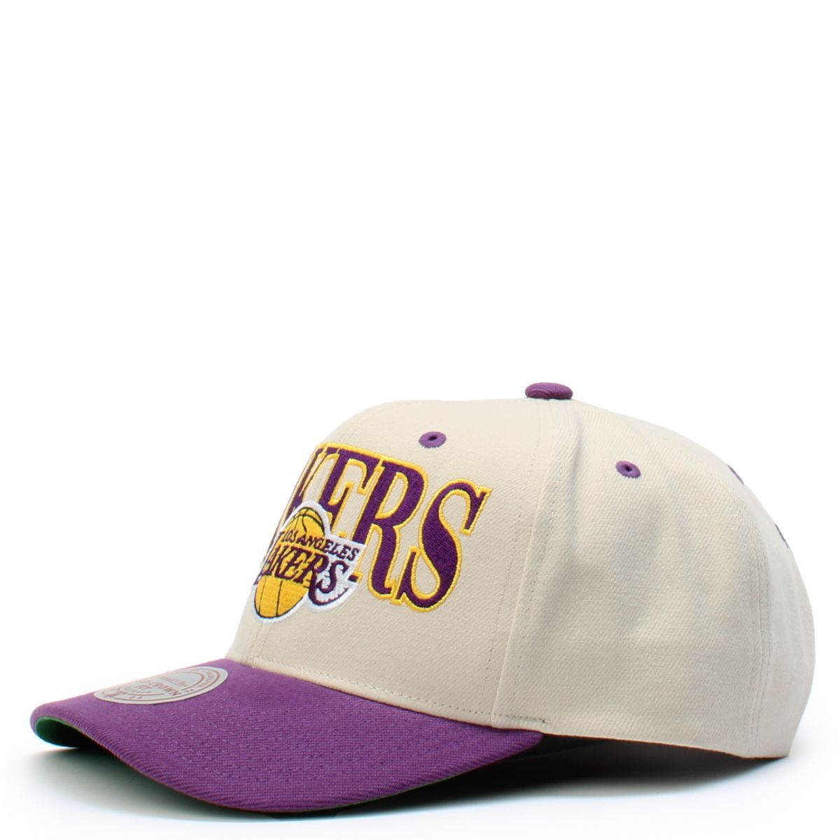 MITCHELL & NESS Lakers Crown Snapback 6HSSLD21155-LALOFWH - Karmaloop