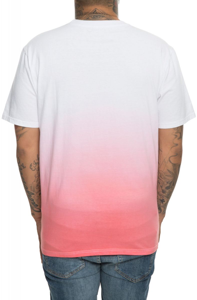 BLACK PYRAMID The Gradient Tee in White Y1161225-WHT - PLNDR