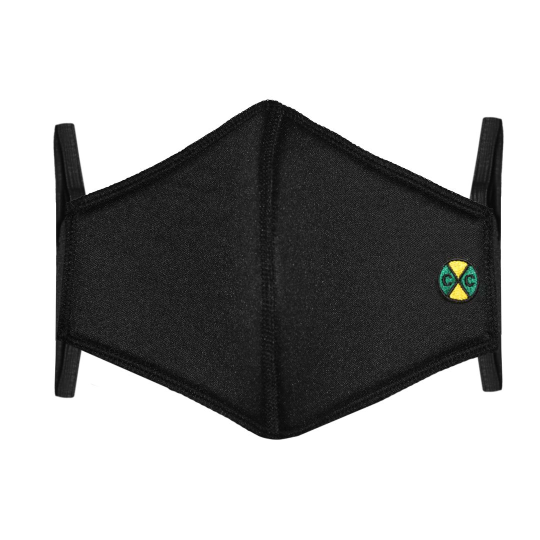 CROSS COLOURS Padded Face Mask with Straps - Black X108-2-BLK - Karmaloop