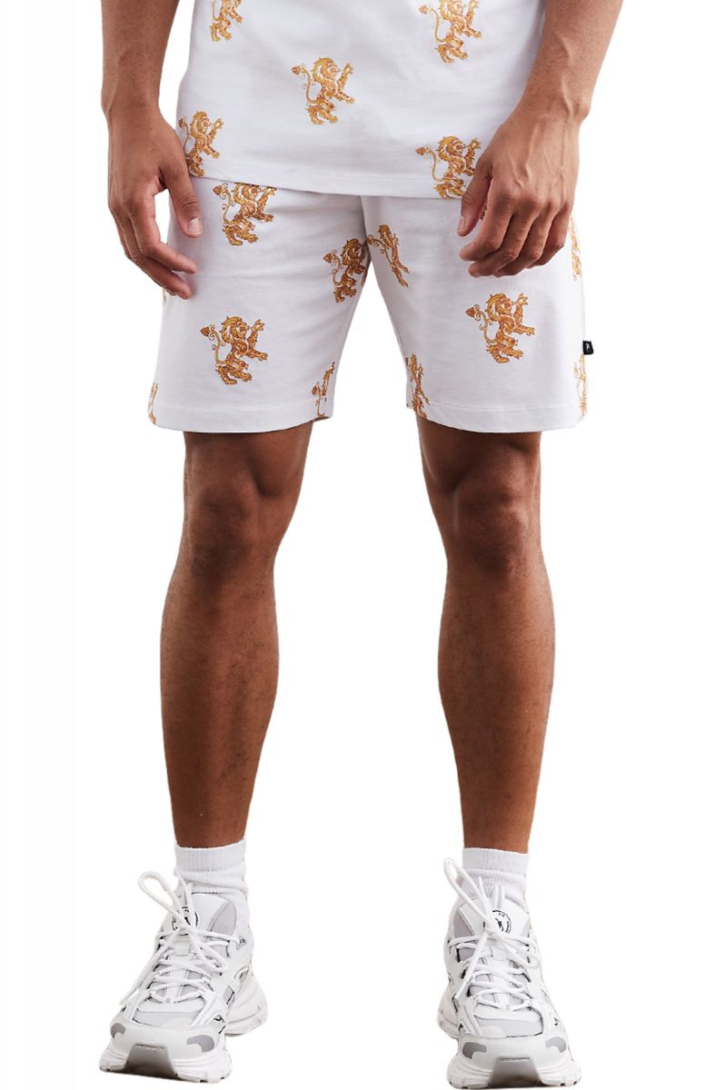 KING APPAREL Prestige Shorts - White SS22-PSW - Karmaloop