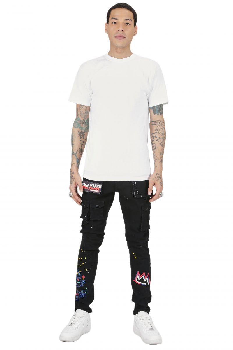 KLEEP Napa Men's premium skinny twill cargo pants. KP4430NAPA - Karmaloop