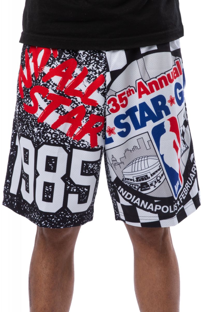 MITCHELL & NESS NBA All Star Mesh Shorts SHORAJ19064-ASGBLCK - Karmaloop