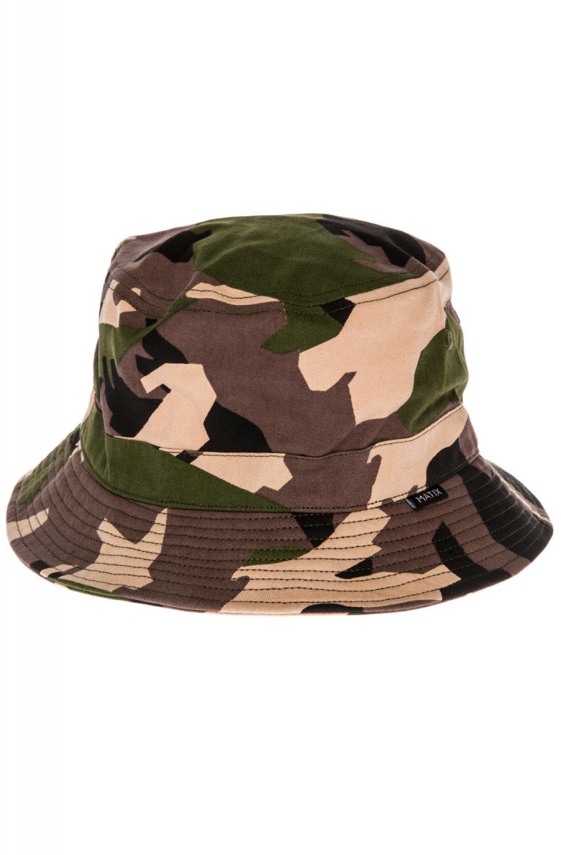 Matix Bucket Hat The Mediums in Camo Green