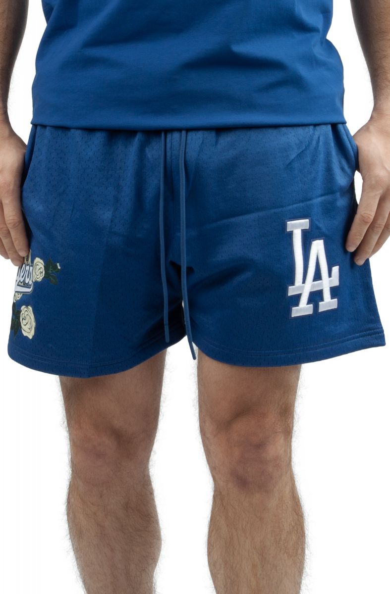 PRO STANDARD Dodgers Roses Mesh Shorts LLD335622SH-DBL - Karmaloop