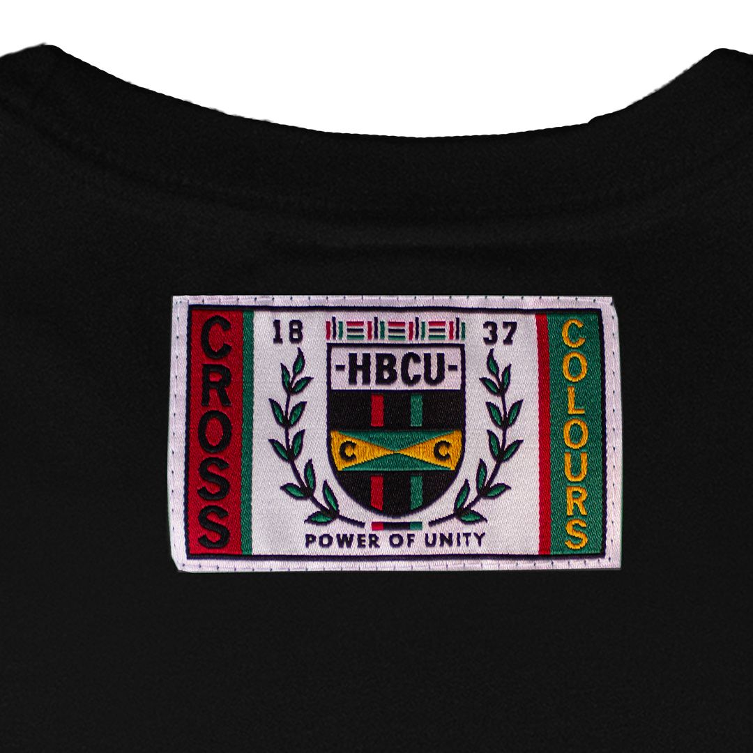 CROSS COLOURS HBCU Flag T-Shirt - Black H10017FL-BLK - Karmaloop