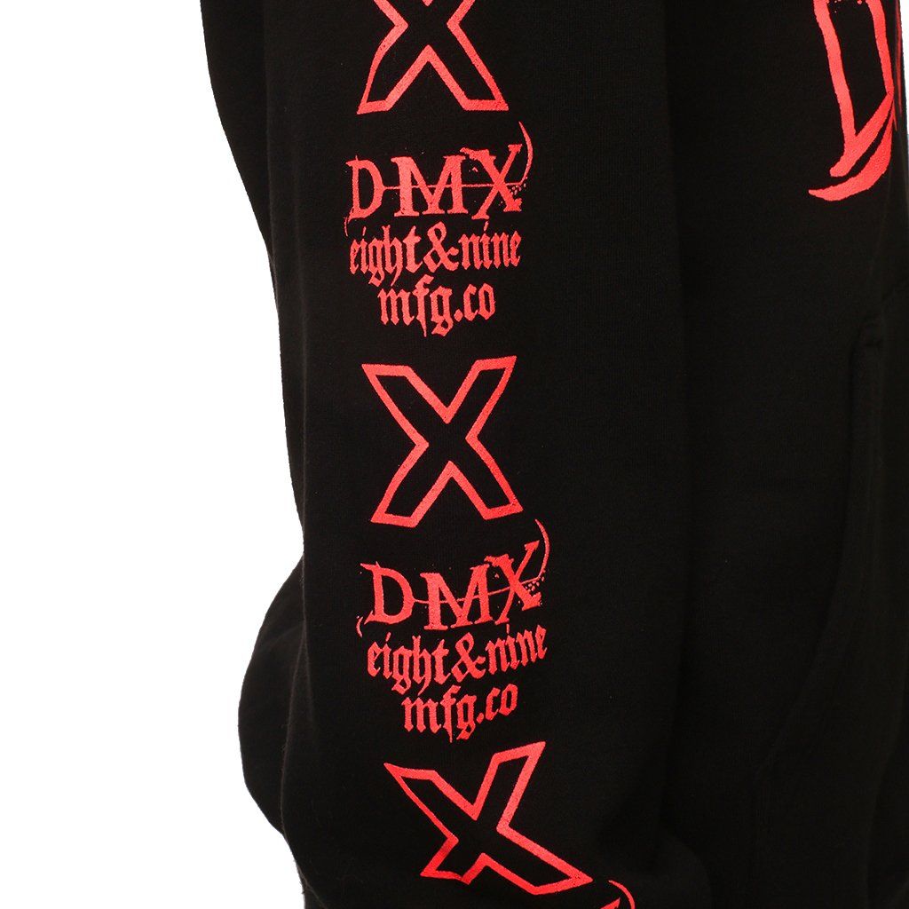 8&9 MFG CO DMX Let Me Fly Hooded Sweatshirt Infrared HDLETMEFLYINF ...