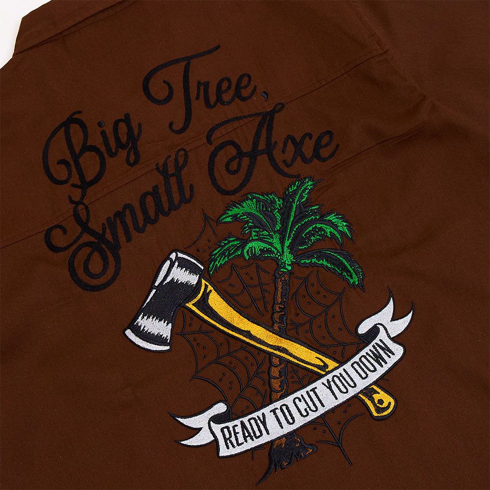 8&9 MFG CO. Chop Em' Work Shirt Brown BUCHOBRN-BROWN - Karmaloop