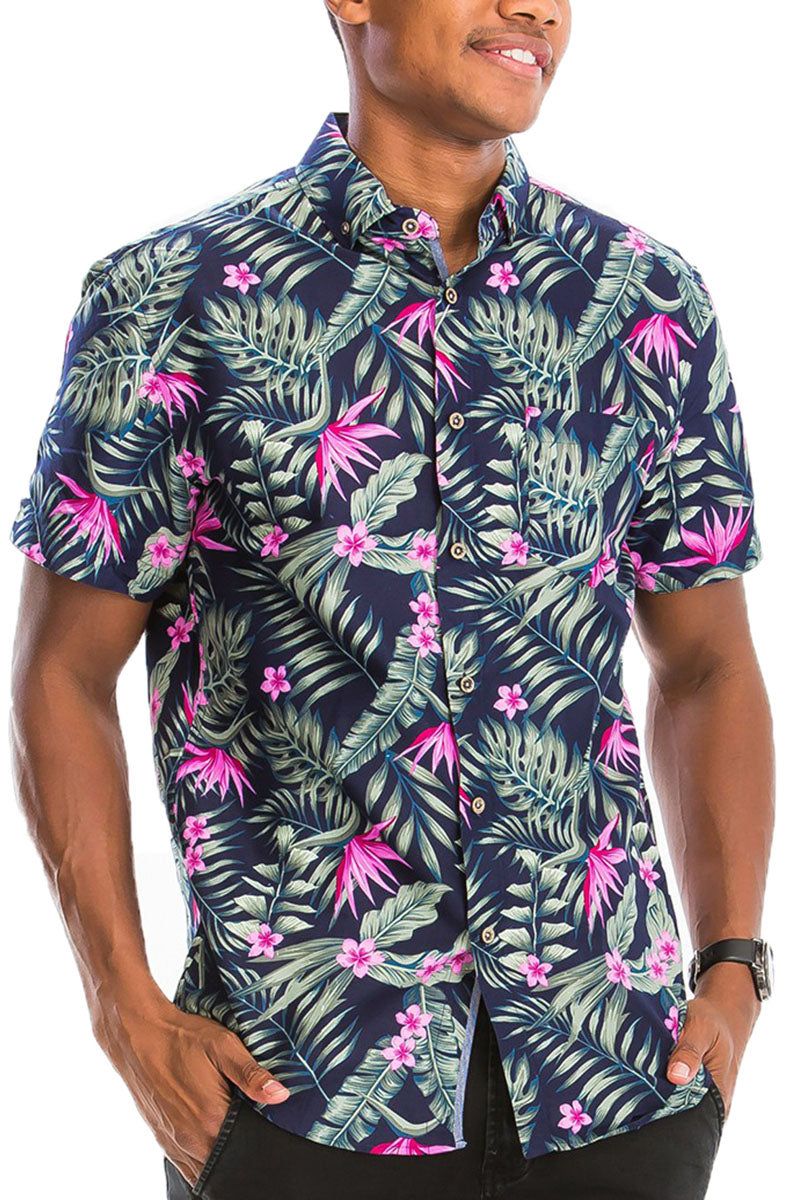 WEIV Locals Only Hawaiian Print Shirt WS7020N - Karmaloop