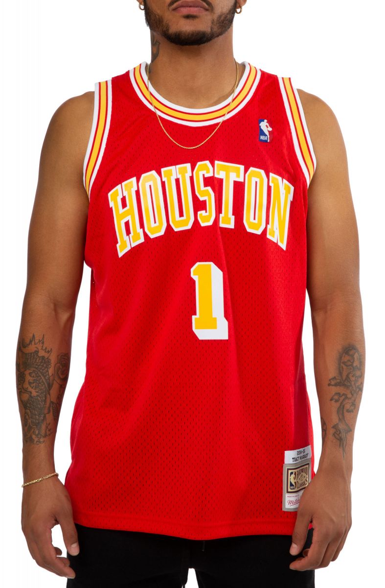 MITCHELL & NESS Houston Rockets Tracy McGrady 2004-05 Swingman Jersey ...