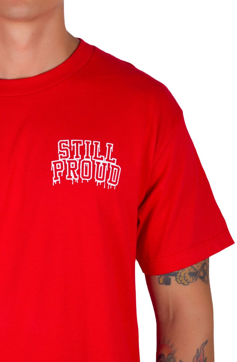STILL PROUD Scum Red T-Shirt 0000SP-78 - Karmaloop