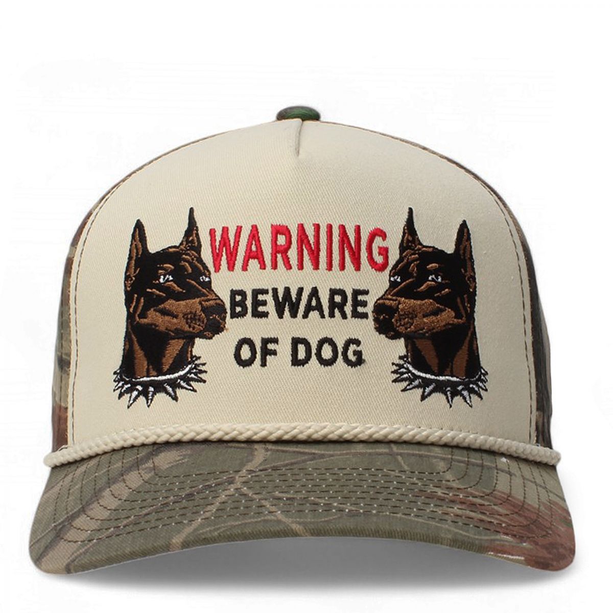 FIELD GRADE Beware of Dog Snapback Hat 1004590 - Karmaloop