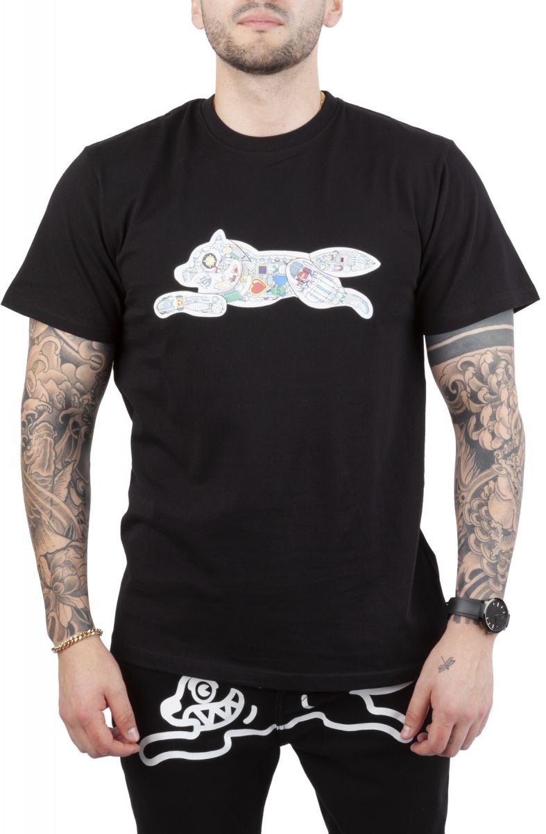 ICE CREAM Bionic Short Sleeve Tee 421-6200BLK - PLNDR