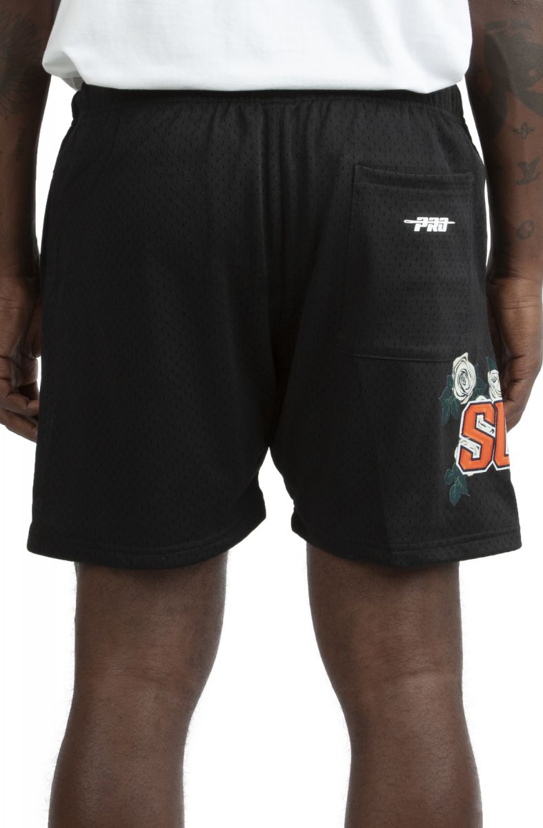 PRO STANDARD Phoenix Suns Mesh Logo Roses Shorts BPS355965-BLK - Karmaloop
