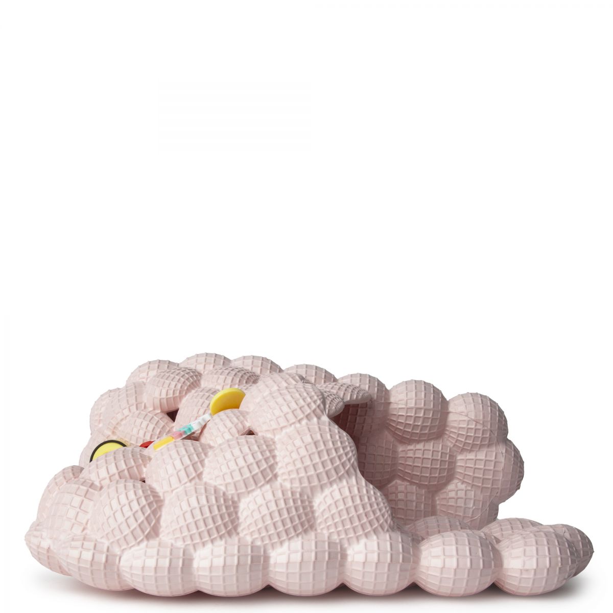 SOLE LA VIE Jelly Bubble Sandals BUMBLE-02-PKEV - Karmaloop