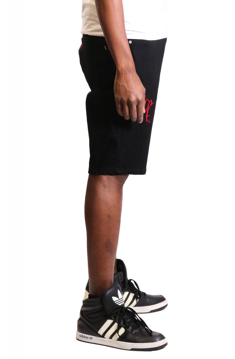 KLEEP Men's premium skinny denim short pan KSP-2820-CHAIRO - Karmaloop