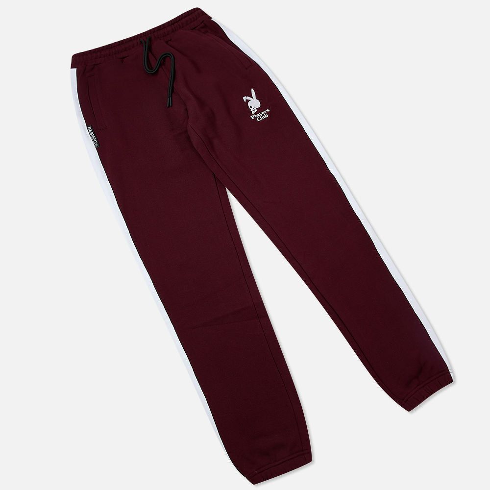 8&9 MFG CO. Papi Chulo Velour Pants Burgandy SPPAPBRG-BURGUNDY - Karmaloop