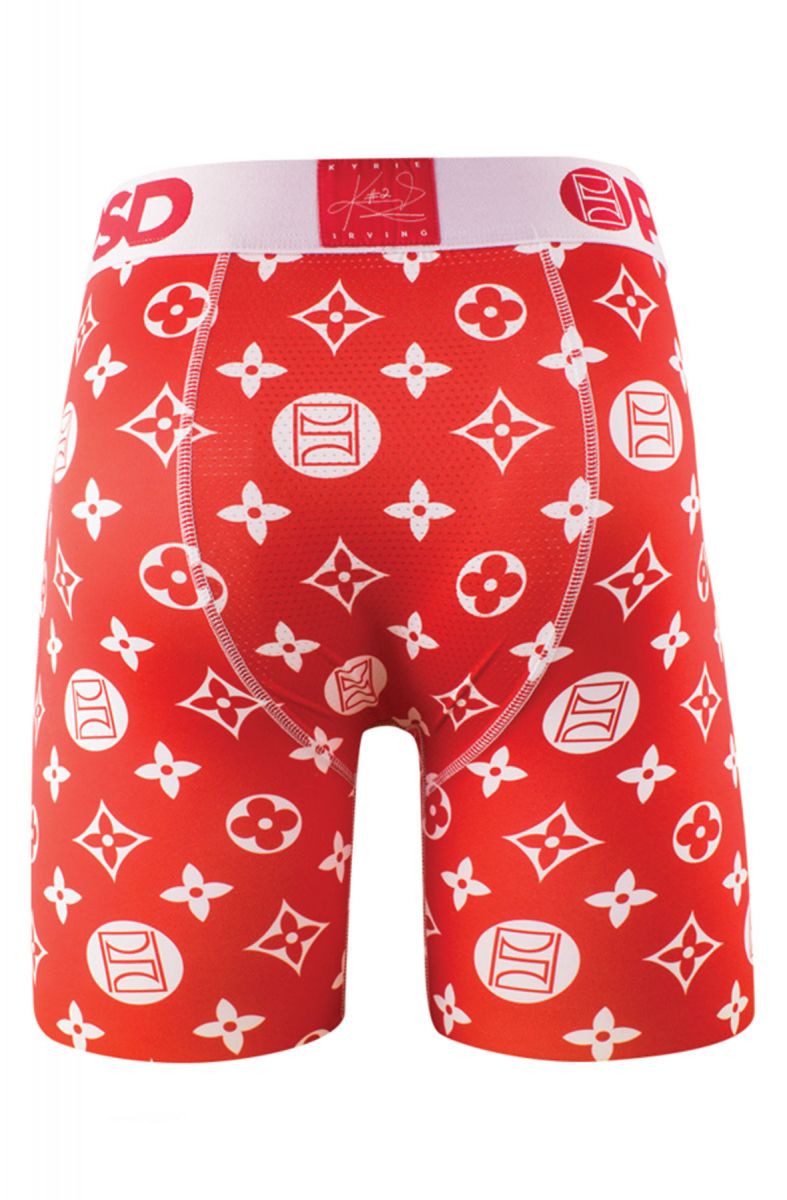 PSD The Pattern Boxer Brief in Red 11821002 - Karmaloop