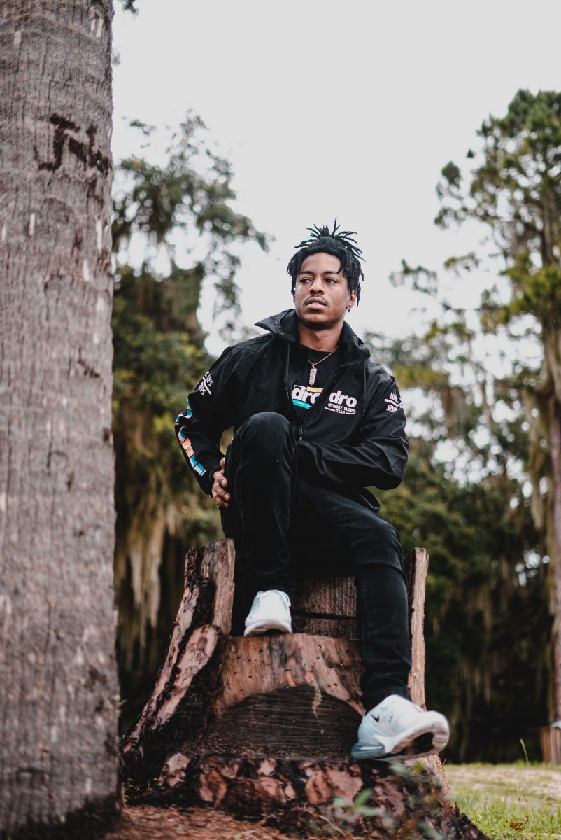 DRO Loose Lips Zip-Up Windbreaker Hoodie ZIP-LIPS-BLK-BLACK - Karmaloop