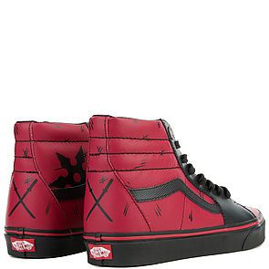 VANS The x Marvel Deadpool Sk8-Hi in Multi and Black VN0A38GEUBJ ...