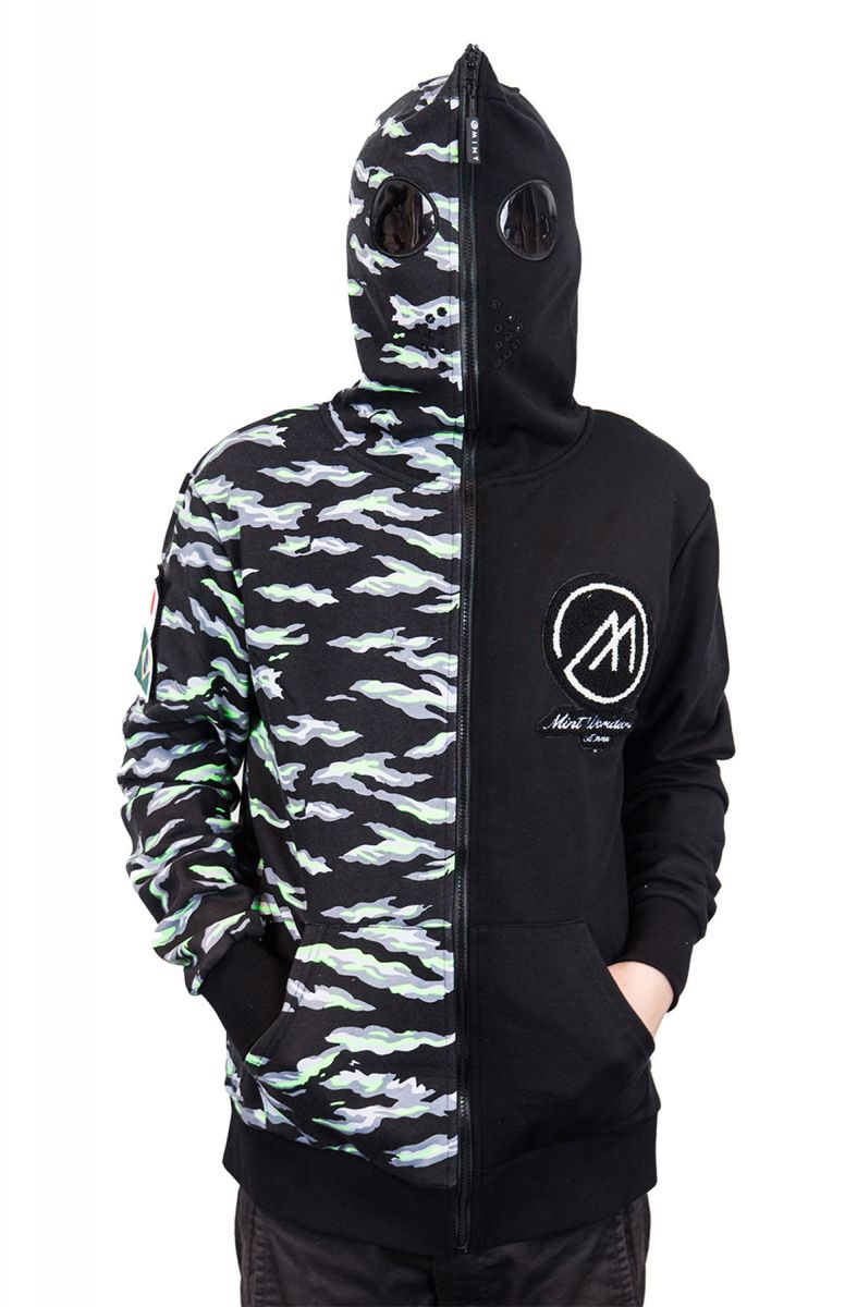 MINT Mint Tech Hoodie Neon Tiger MTHNT - Karmaloop