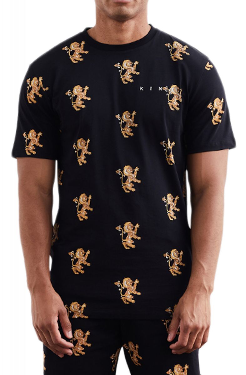 KING APPAREL Prestige T-shirt - Black SS22-PTB - Karmaloop