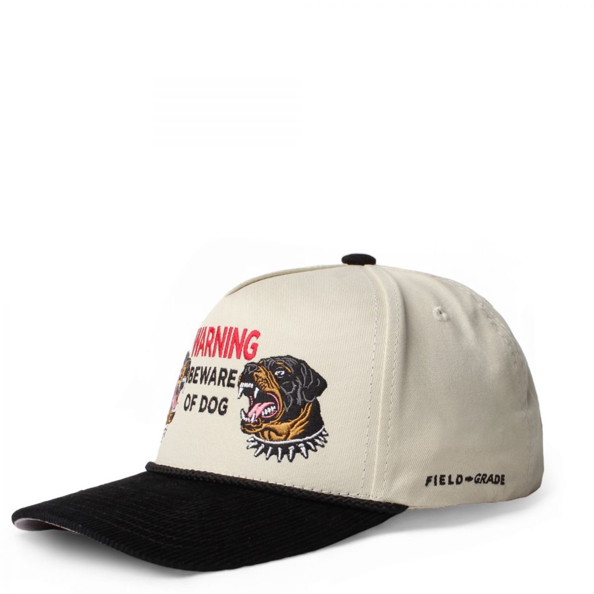 FIELD GRADE Beware of Dog Snapback Hat 1004740 - Karmaloop