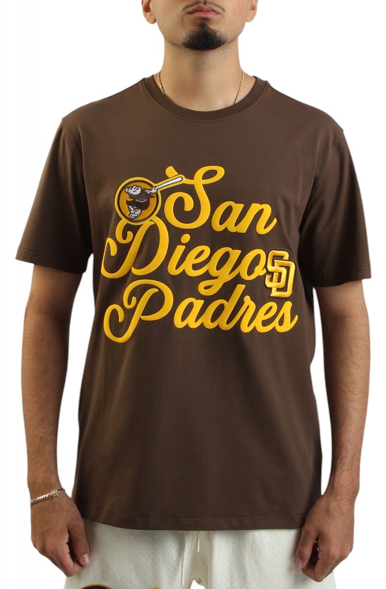 PRO STANDARD MLB San Diego Padres Souvenir T-Shirt LSP1314870-BRN ...