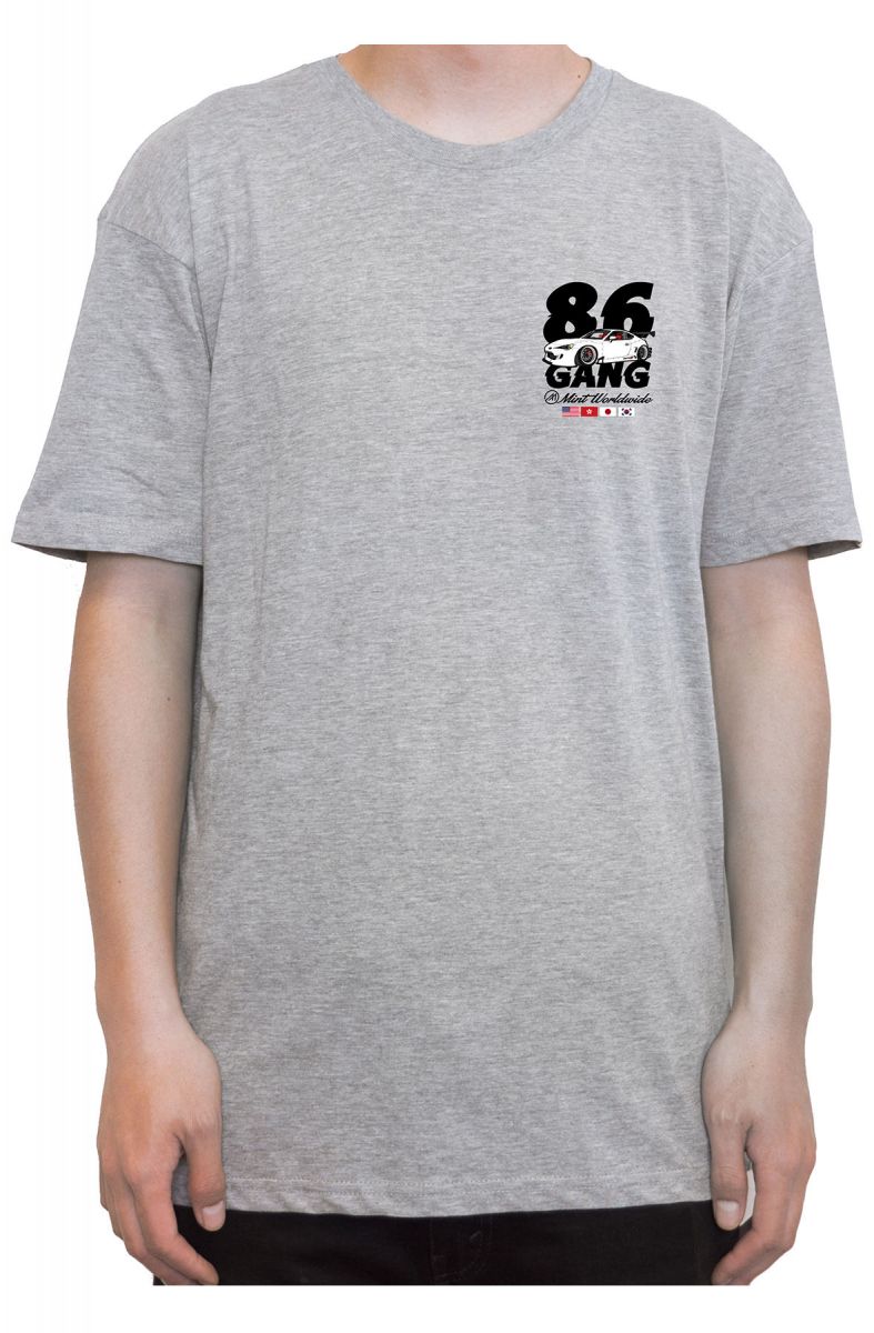 MINT Mint 86 Gang Tshirt - Heather MT86G-GR - Karmaloop