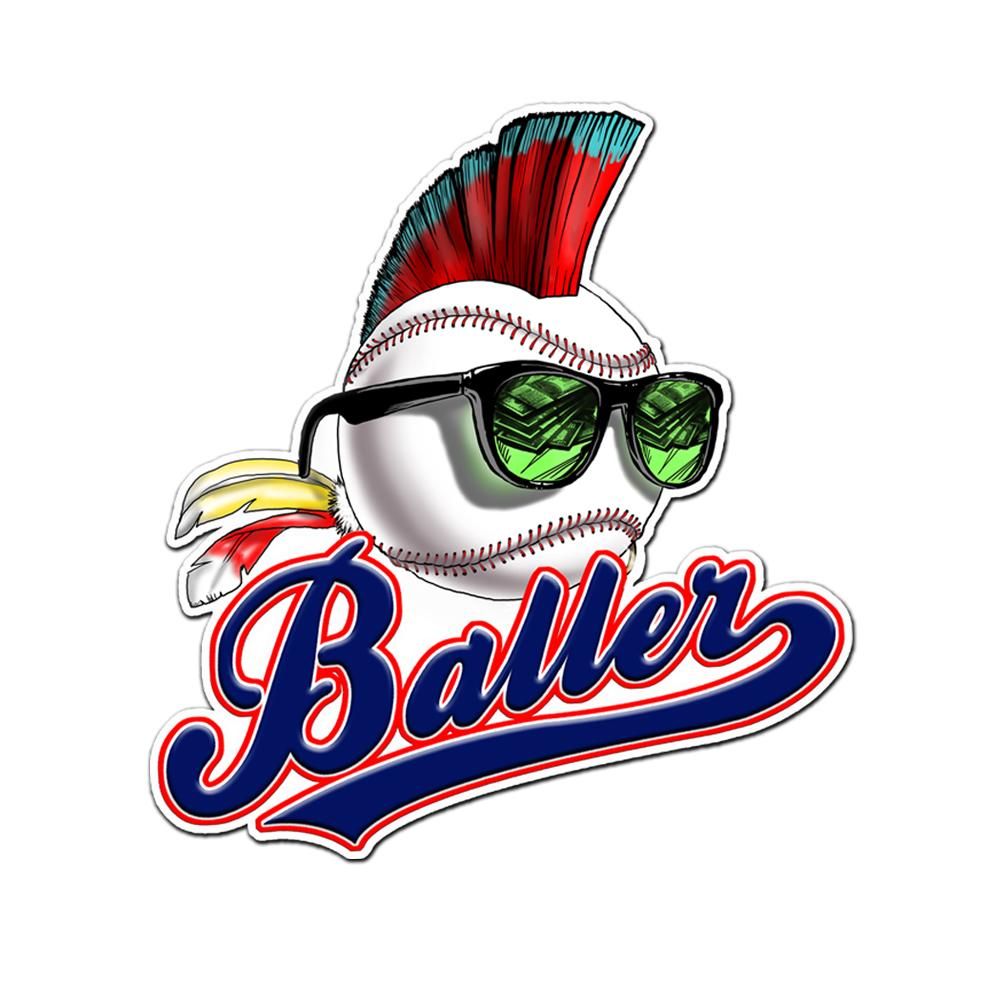 ENEMY Baller Sticker ENEMY-049E7D - Karmaloop