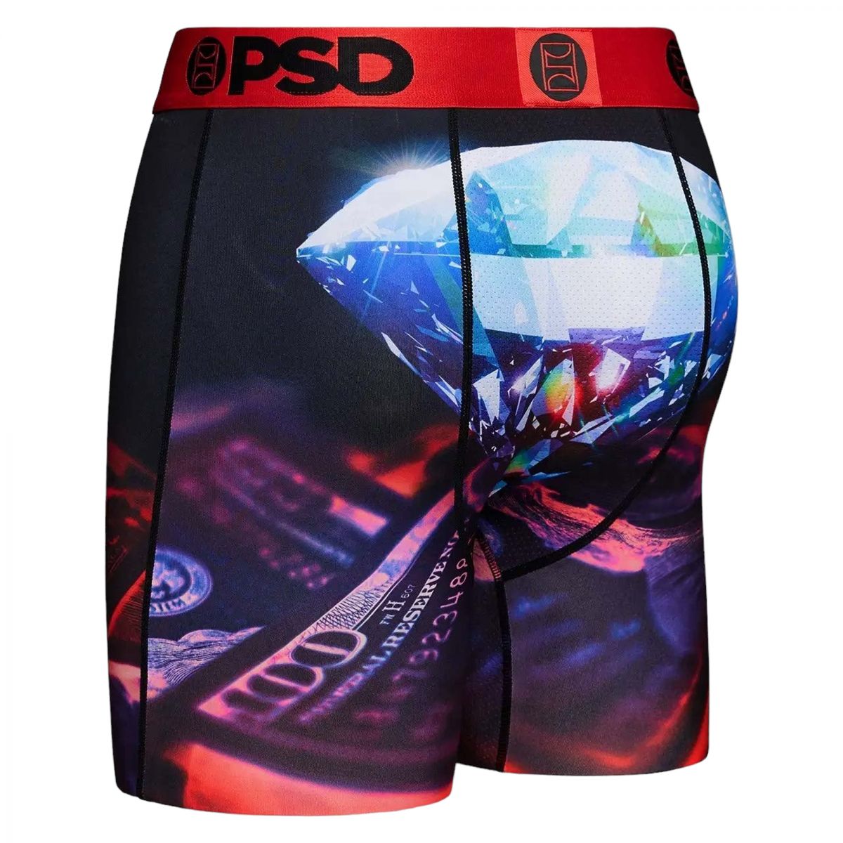 PSD UNDERWEAR Red Diamond BONES Boxer Briefs 123180050 - Karmaloop
