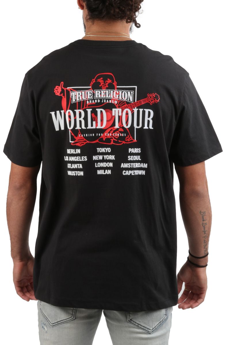 TRUE RELIGION Relaxed World Tour Tee 106550-1001 - Karmaloop