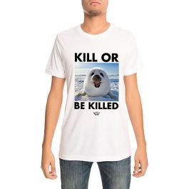 Kill Brand Tee Happy Killer White