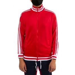 FBRK Shane Striped Jacket 9A2-501NVYRD - Karmaloop
