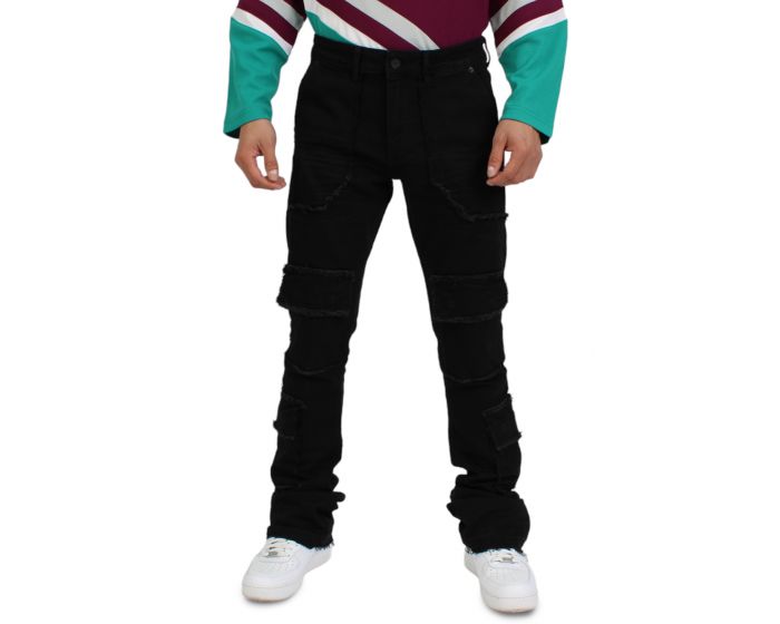 CAVIT DENIM Cargo Jean CV0102BLK - Karmaloop