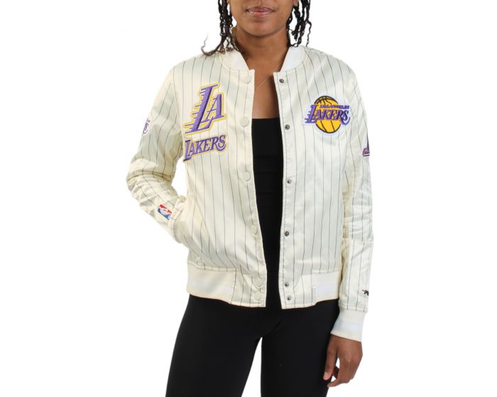 PRO STANDARD Lakers Retro Pinstripe Jacket BLLU515365-ELY - Karmaloop