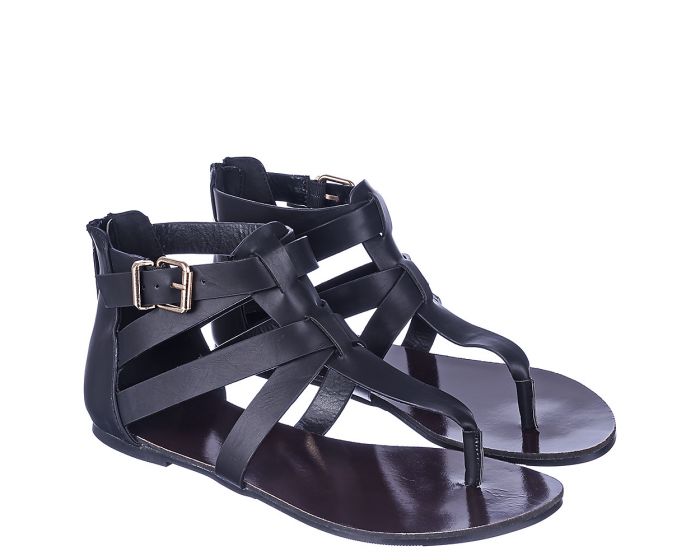 SOLE LA VIE Sure Bet Thong Sandal Black SURE BET/BLACK - PLNDR