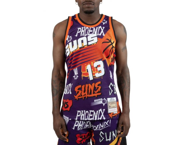 MITCHELL & NESS NBA Slap Sticker Suns Swingman Jersey TFSM4768 ...