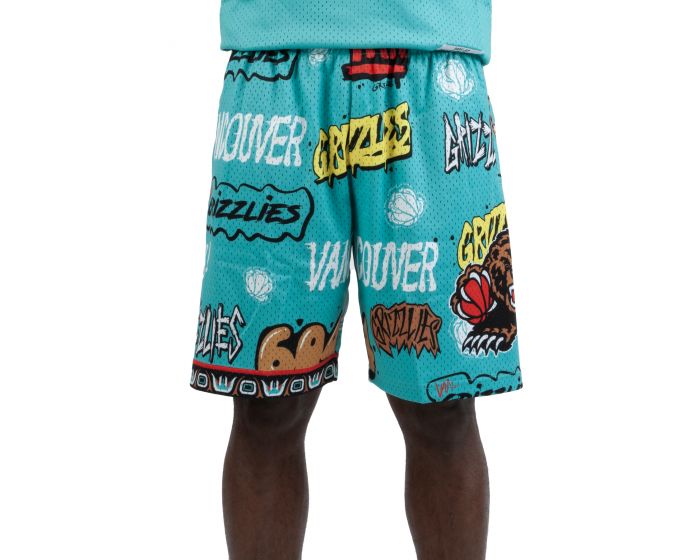 MITCHELL & NESS NBA Slap Sticker Swingman Shorts PFSW4769-VGR98PPPTEAL ...