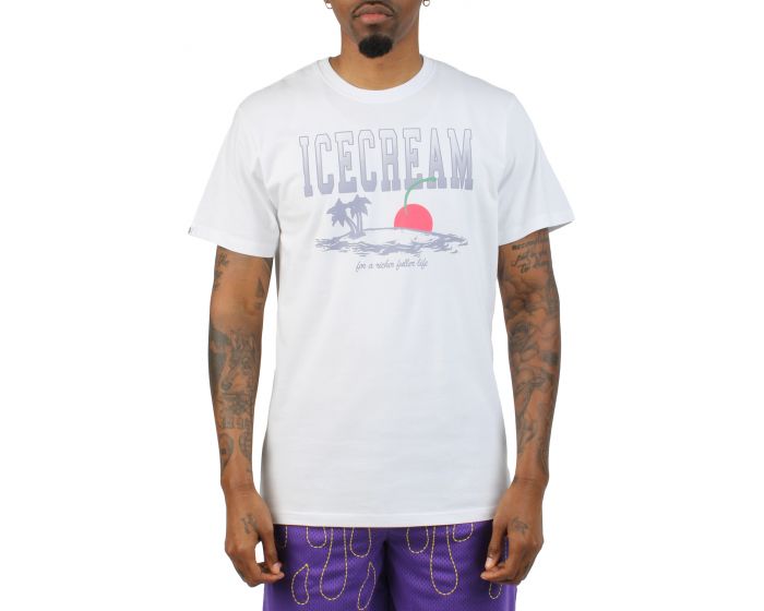 ICE CREAM Life SS Tee 431-3210WHT - Karmaloop