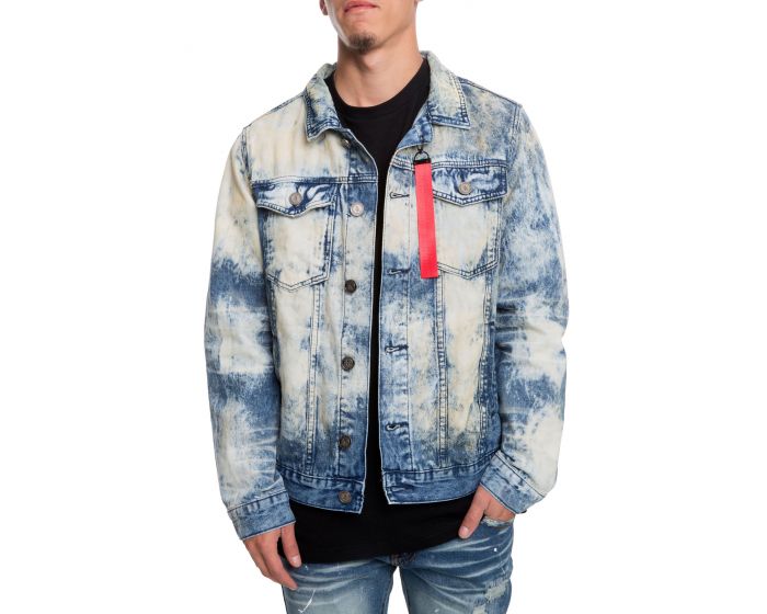 REASON The Apocalyptic Denim Jacket in Denim H9-157-DNM - Karmaloop