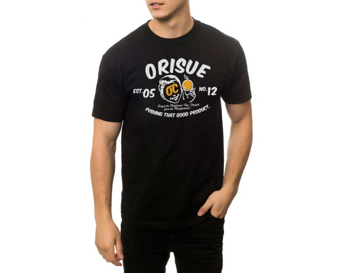 ORISUE The Citrus Tee in Black OR-SV-CITRUS-TEE-BLK - Karmaloop
