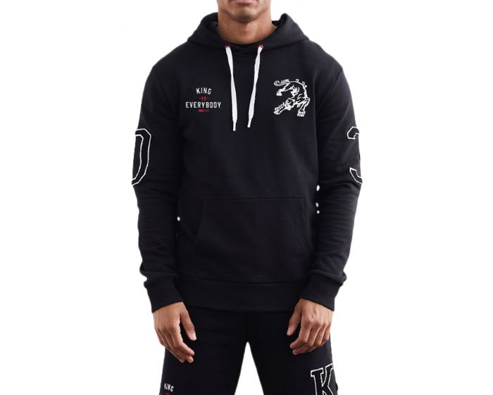 KING APPAREL Whitechapel Varsity Hoodie - Black SS22-WVHB - Karmaloop